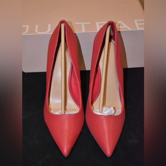 JustFab | Shoes | Justfab Chili Pepper Giselle Pumps Brand New | Poshmark
